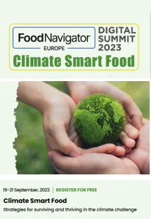 Food Navigator – Climate smart Food Summit – 19 au 21 septembre 2023 ...