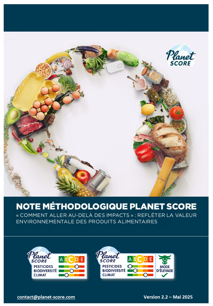 Note méthodologique Planet-score - planet-score